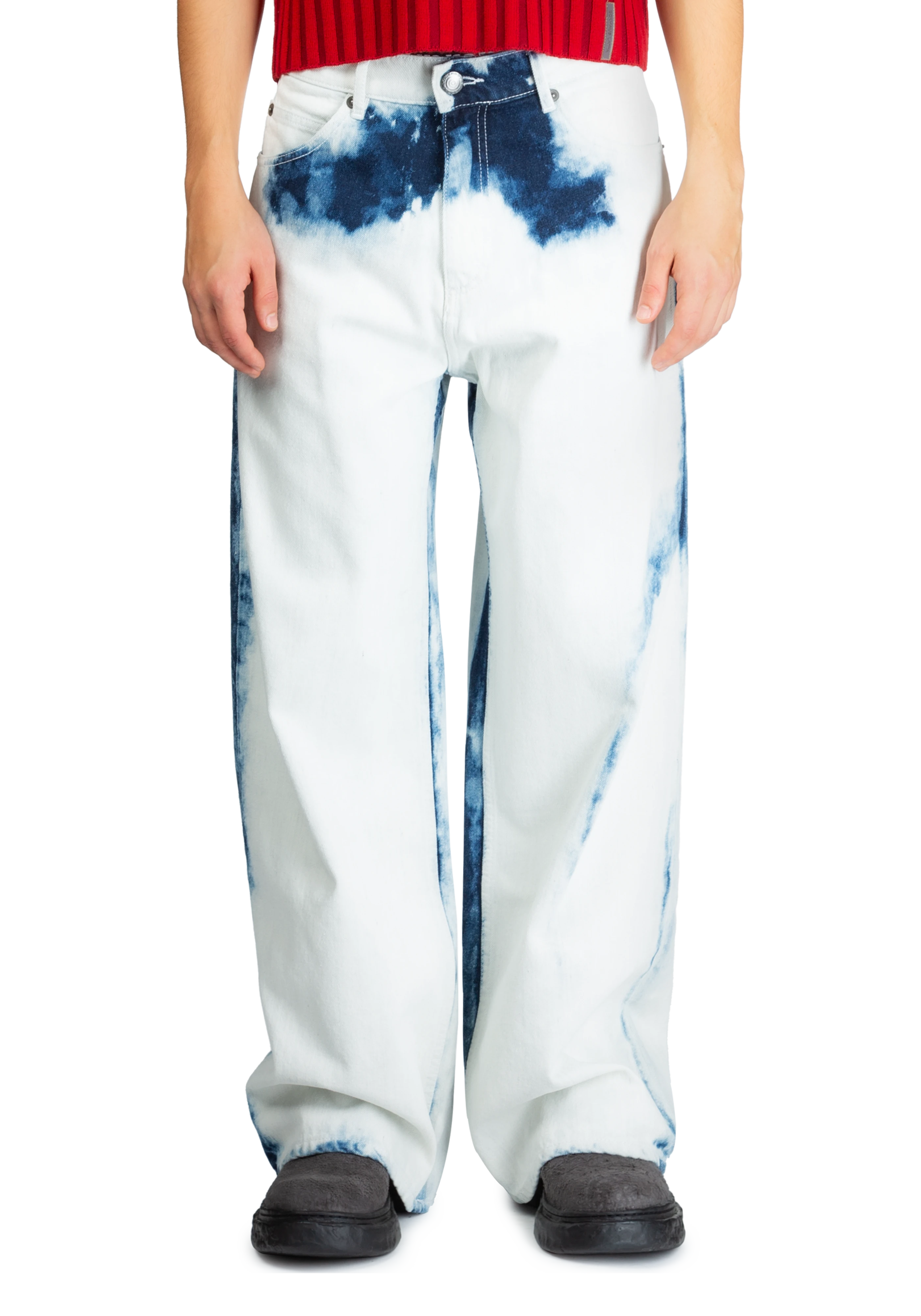White Bleach Wide Denim Jean | 30 | Horst Wanschura White Bleach Wide Denim Jean | 30 | Horst Wanschura